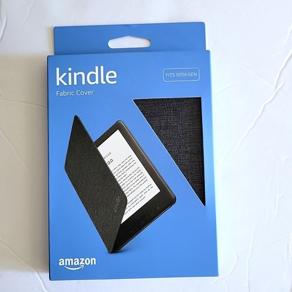 Amazon | Tablets & Accessories | New Kindle Fabric Cover Charcoal Black ...